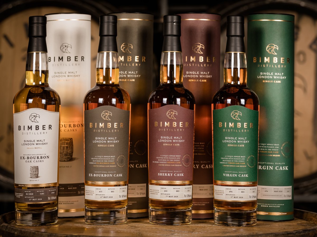 London's Bimber Distillery Unveils Seven New Expressions
