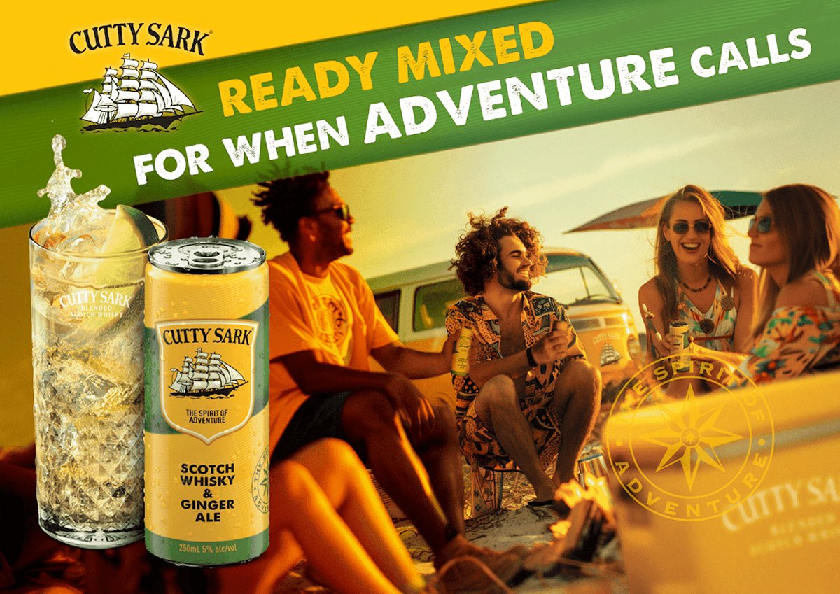 Ready To Drink Cutty Sark & Ginger Ale Highball Launches In USA