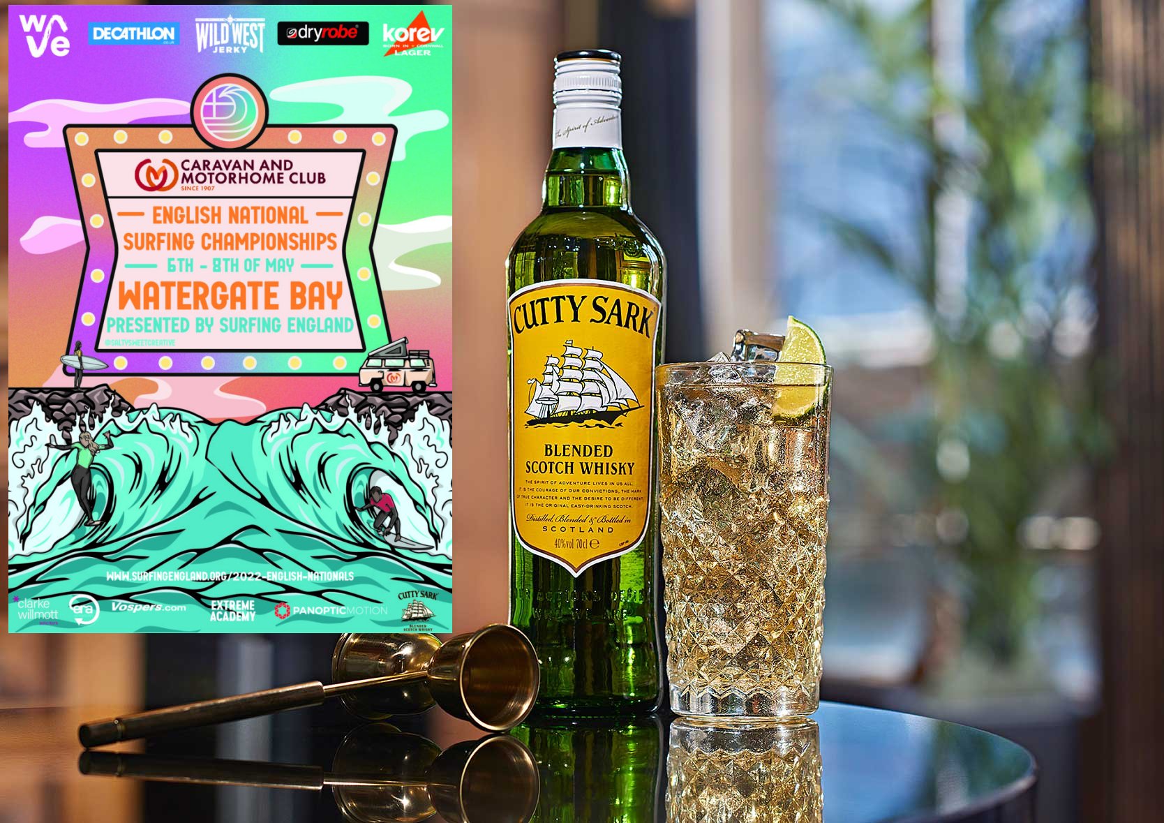 Surfs Up For Cutty Sark As It Partners With Surfing England