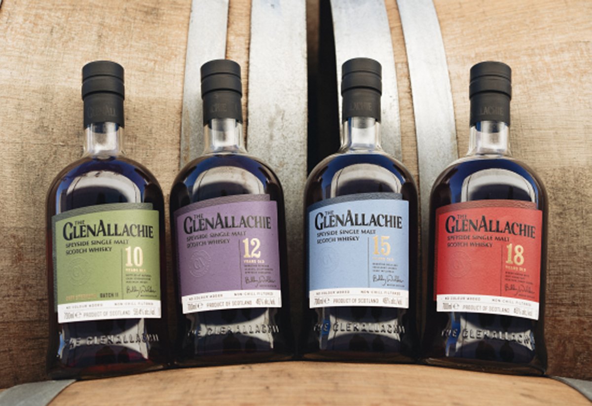 The GlenAllachie Whisky Range Gets a New Look