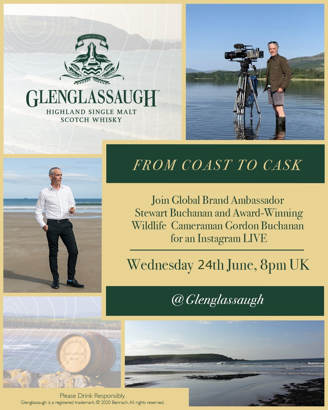 Glenglassaugh Explores Whisky & Nature In Live Coast To Cask Event