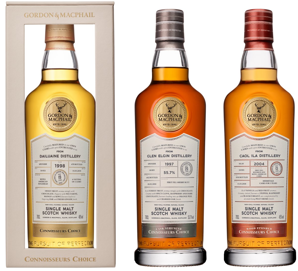 New Look For Streamlined Gordon & MacPhail Whisky Ranges