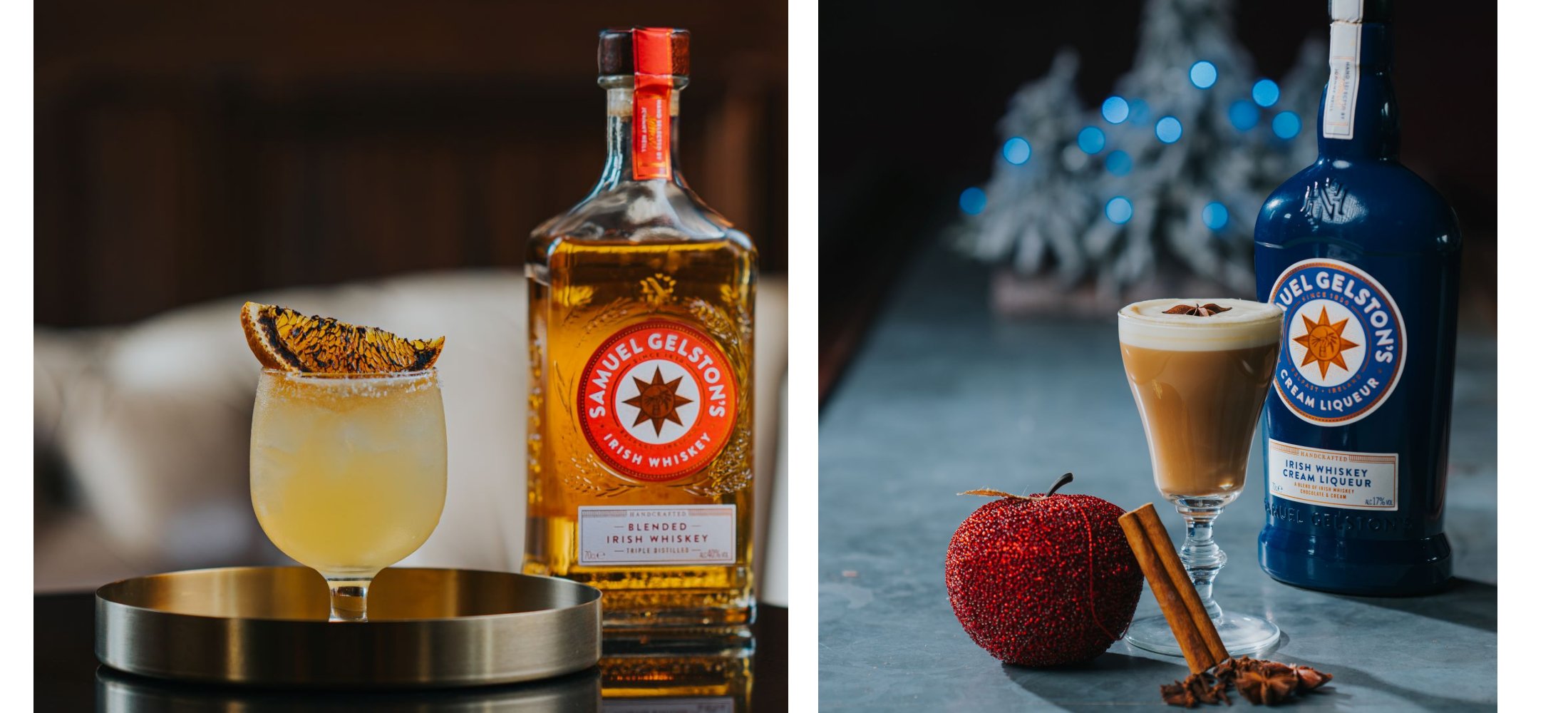 Seasonal Winter Warmers From Samuel Gelston's Irish Whiskey
